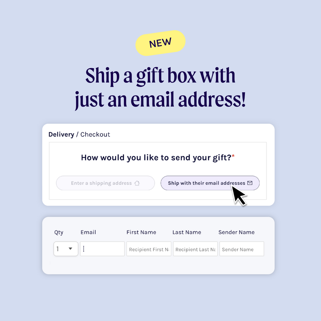 Ship a Gift With Just an Email Address – Happy Box