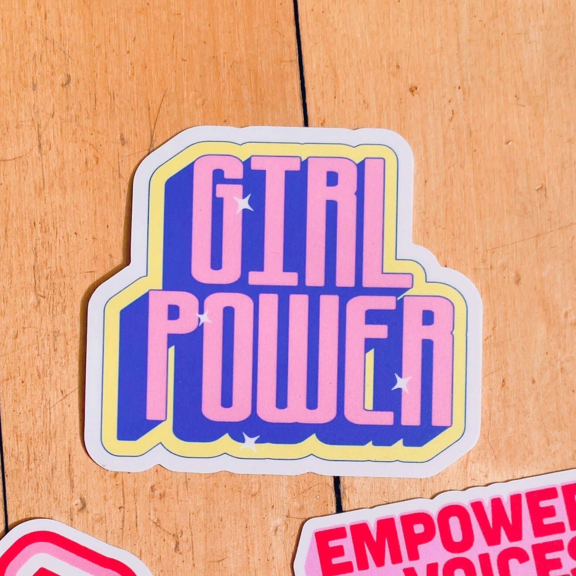 Girl Power Sticker – Happy Box