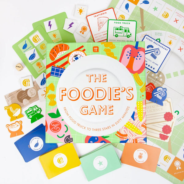 Foodies Trivia Board Game – Happy Box