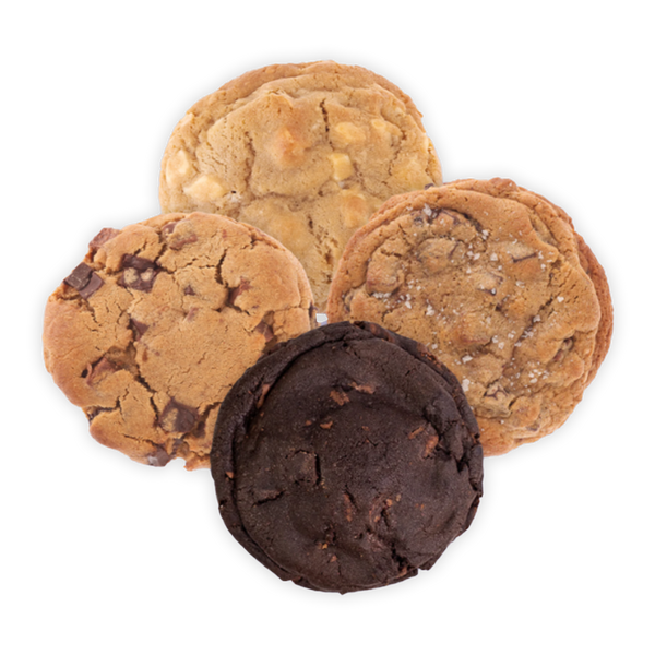 4 Piece Fresh Baked Cookie Pack – Happy Box