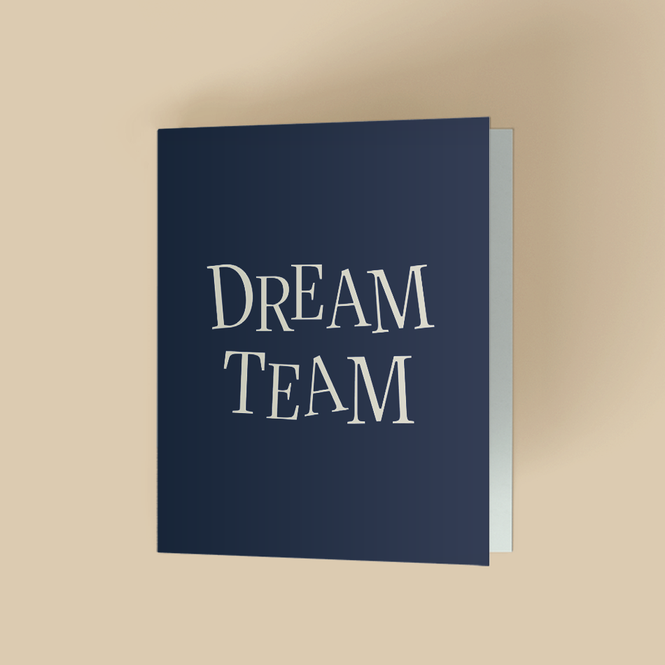 Dream Team Blue Card – Happy Box