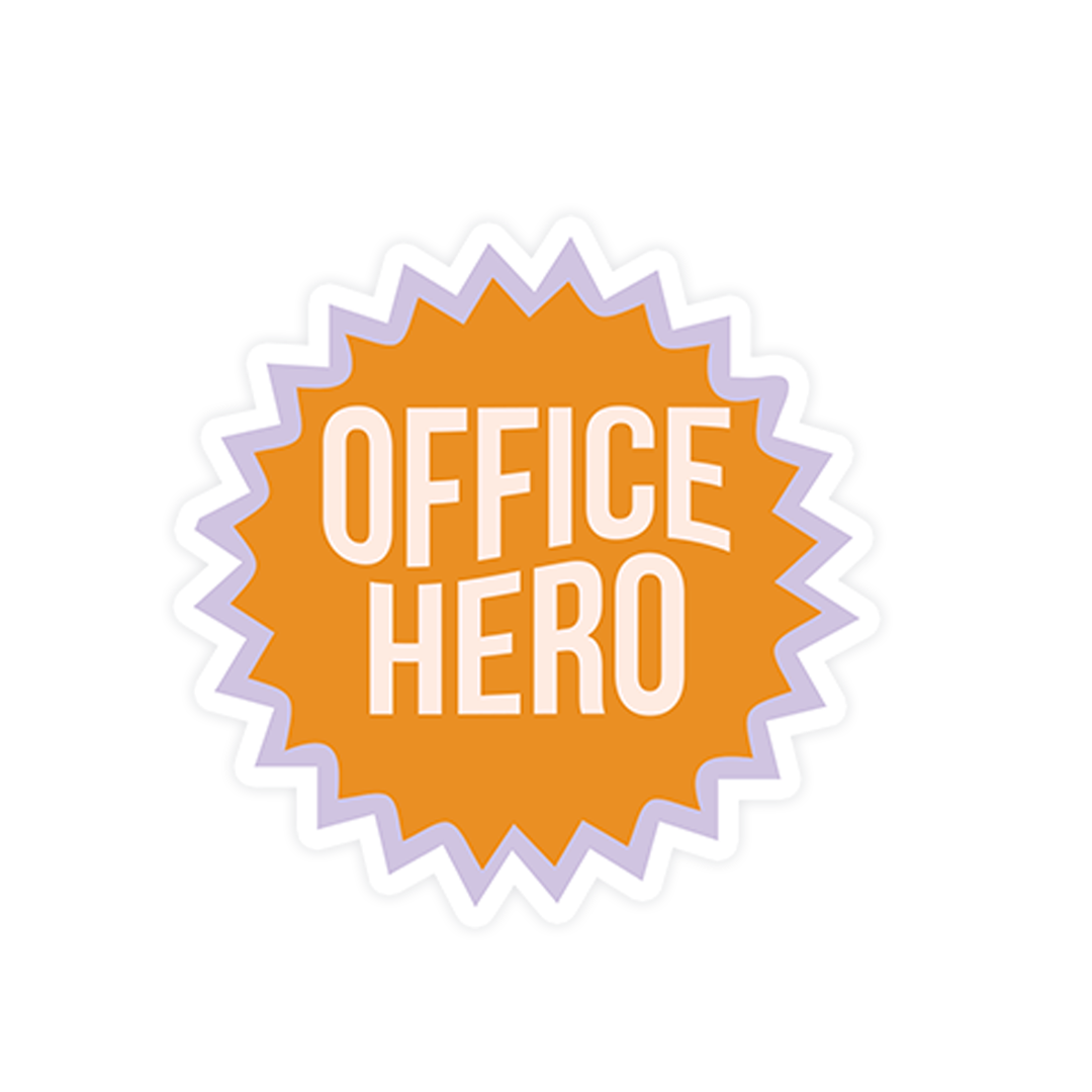 Office Hero Sticker – Happy Box