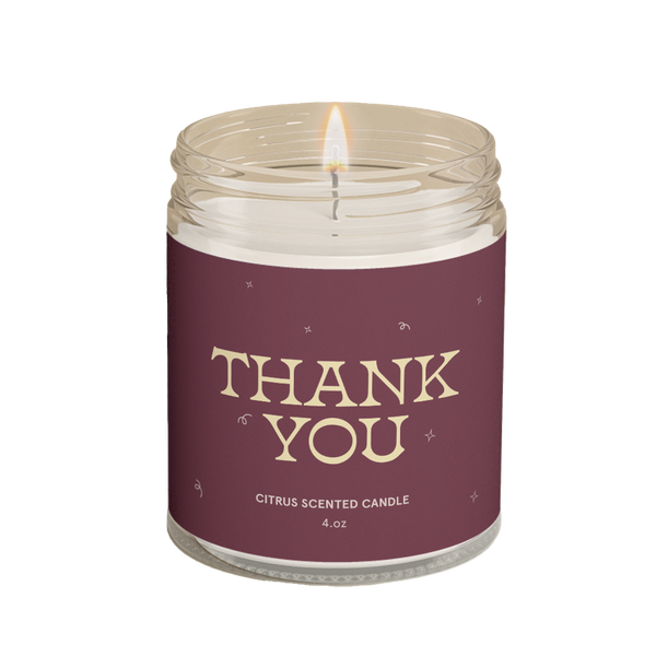 Thank You Candle – Happy Box