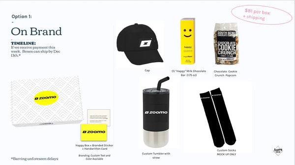 Zoomo Onboarding Box 2021 – Happy Box