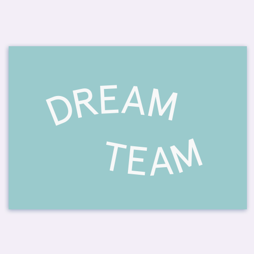 Dream Team Card – Happy Box