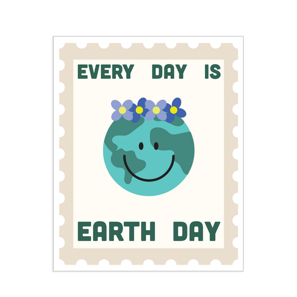 Every Day is Earth Day Sticker – Happy Box