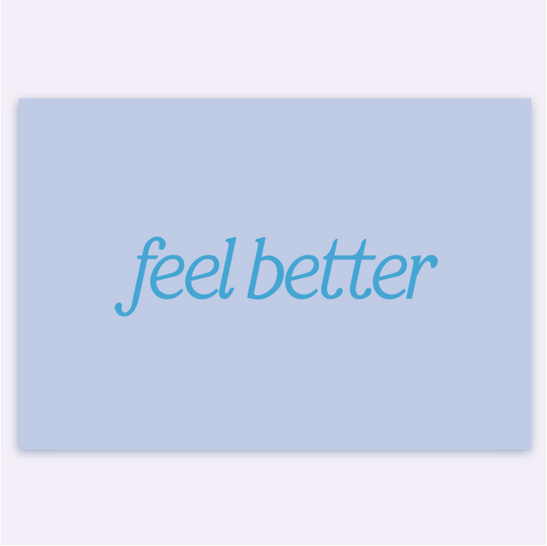 Blue Feel Better Card – Happy Box