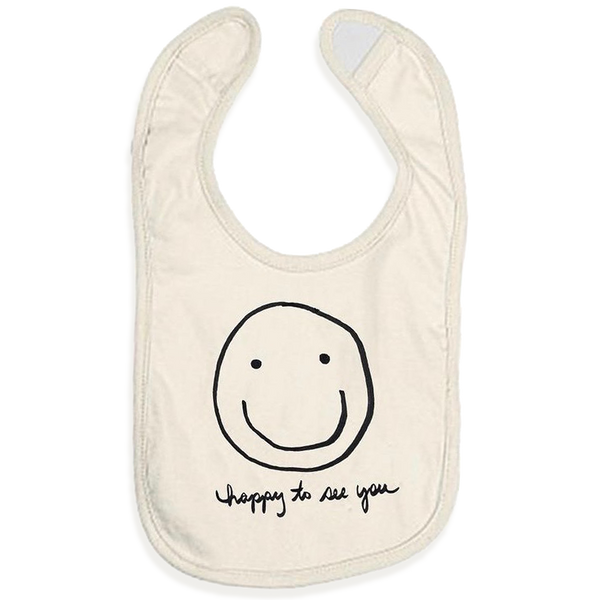 Happy To See You Bib – Happy Box