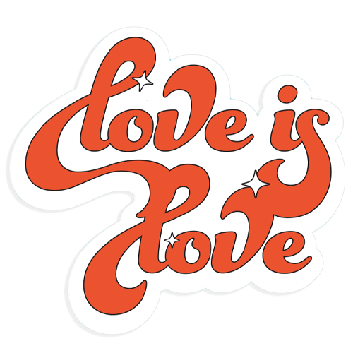 Love Is Love Sticker – Happy Box