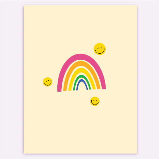 Rainbow Card – Happy Box